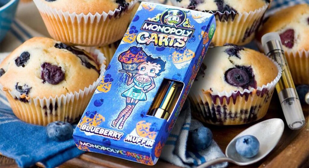 Blueberry Muffin - THC Vape Cartridges - Buy Blueberry Muffins Vape carts