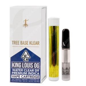 KING LOUIS OG - THC Vape Cartridges - KING LOUIS OG Tree Base Klear